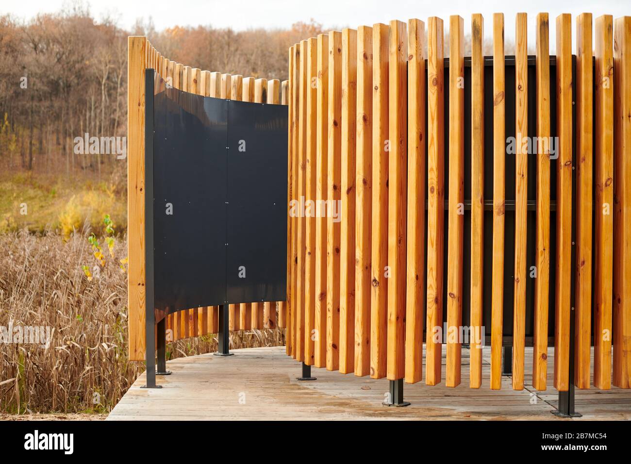 Beach dressing cabin. Modern bathing room for changing clothes near ...