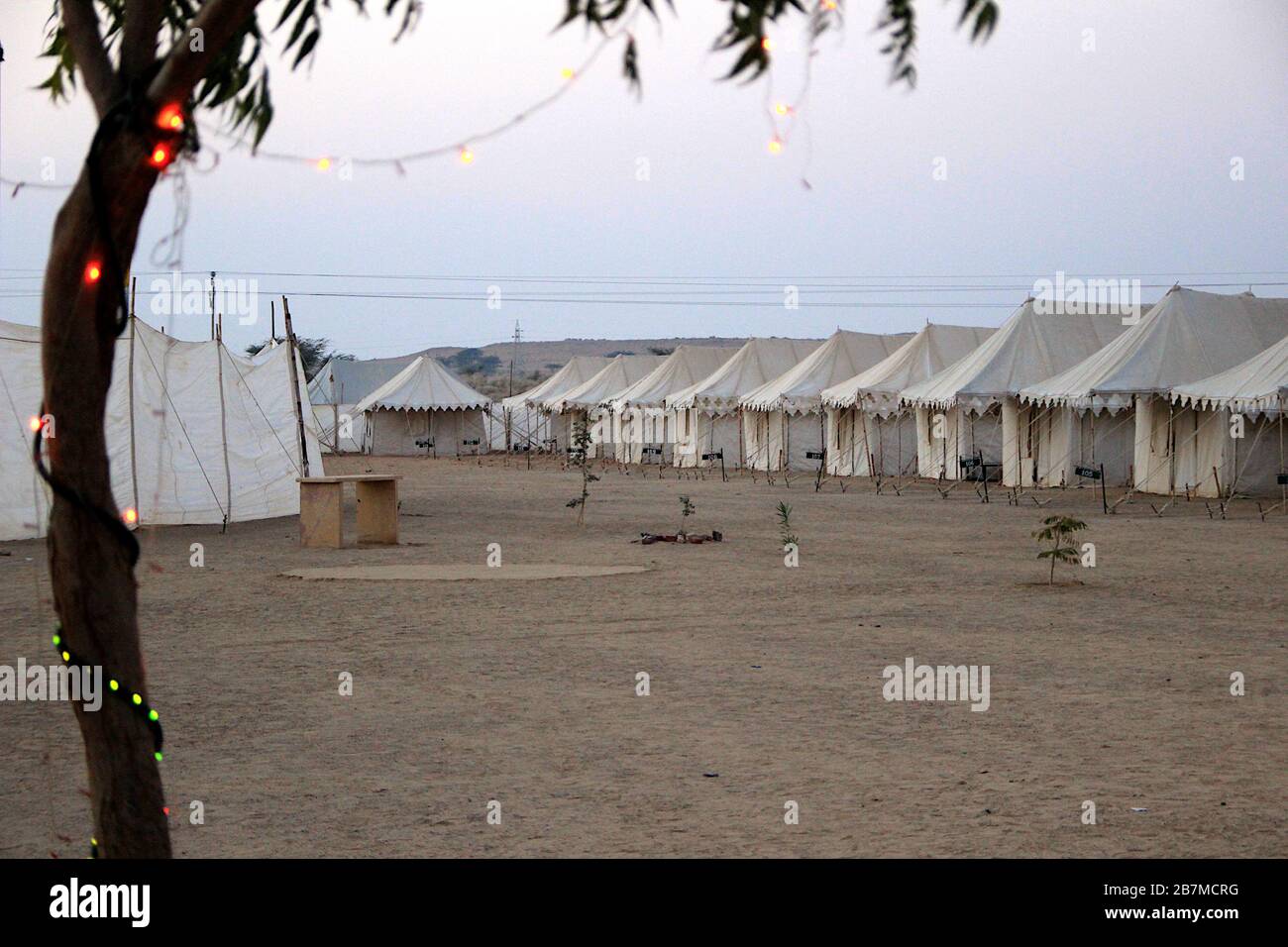Oasis Camp, place of Rajasthani Cultural Programmes, at Sam Sand Dunes ...
