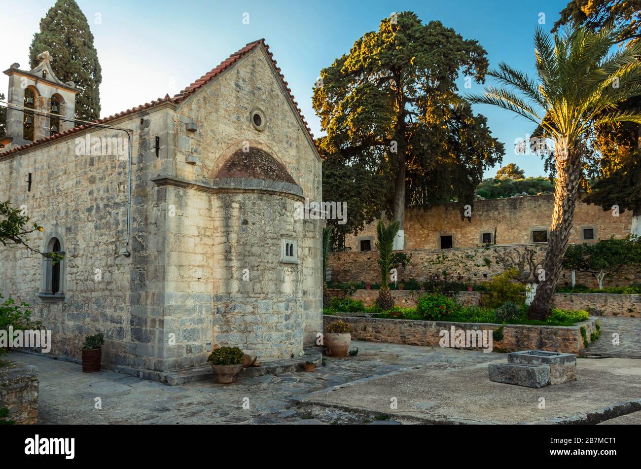 Monasteries crete hi-res stock photography and images - Alamy