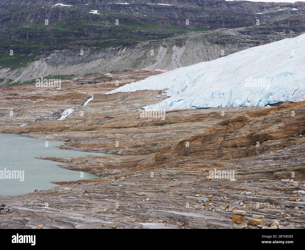 Panoramic landscape svartisen glacier hi-res stock photography and ...