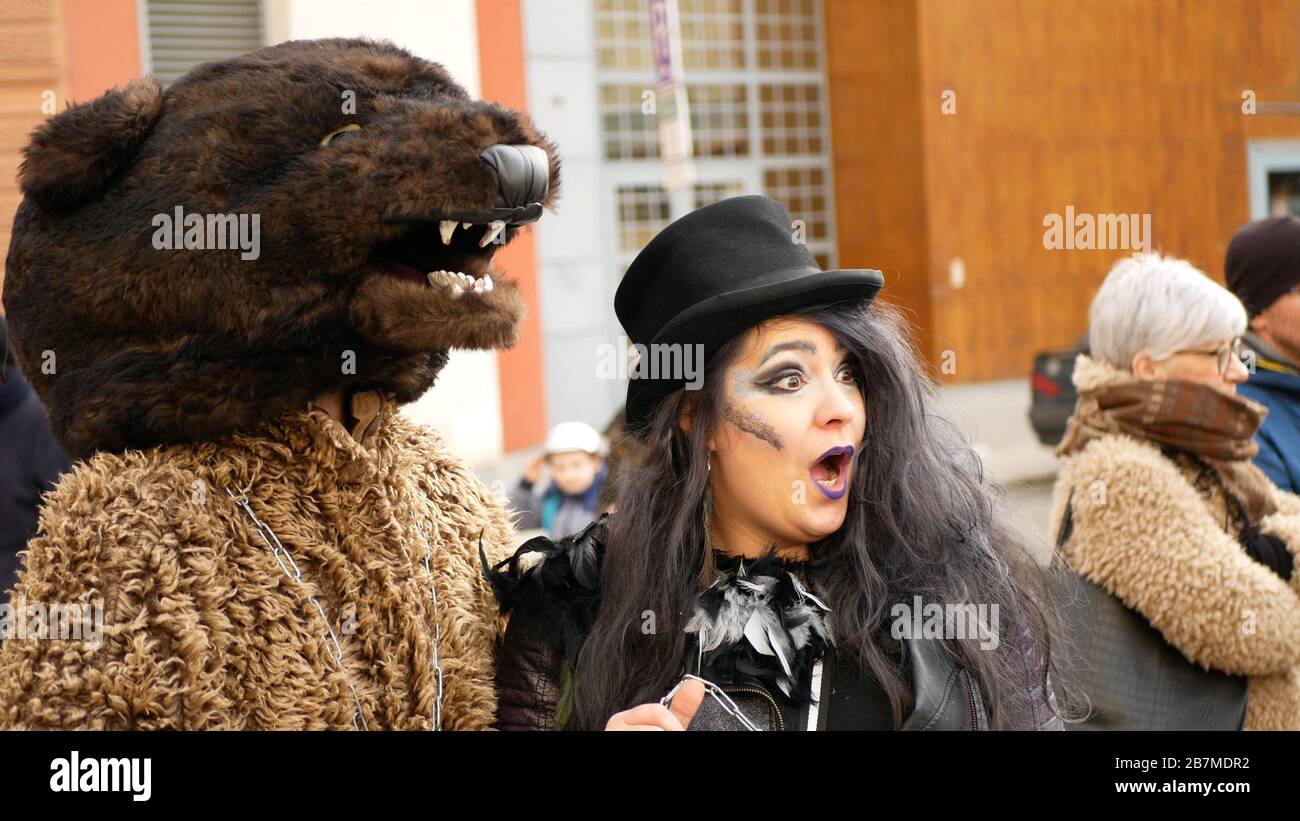 Carnival Masopust celebration masks parade In Brno festival Colors of ...