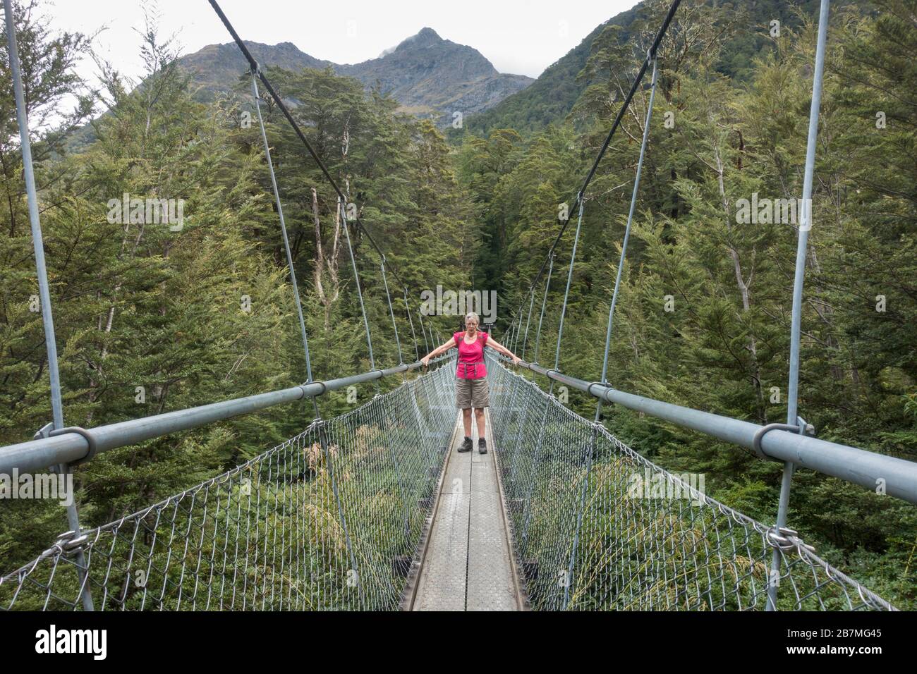 The Routeburn Track is is a classic tramping track in New Zealands ...
