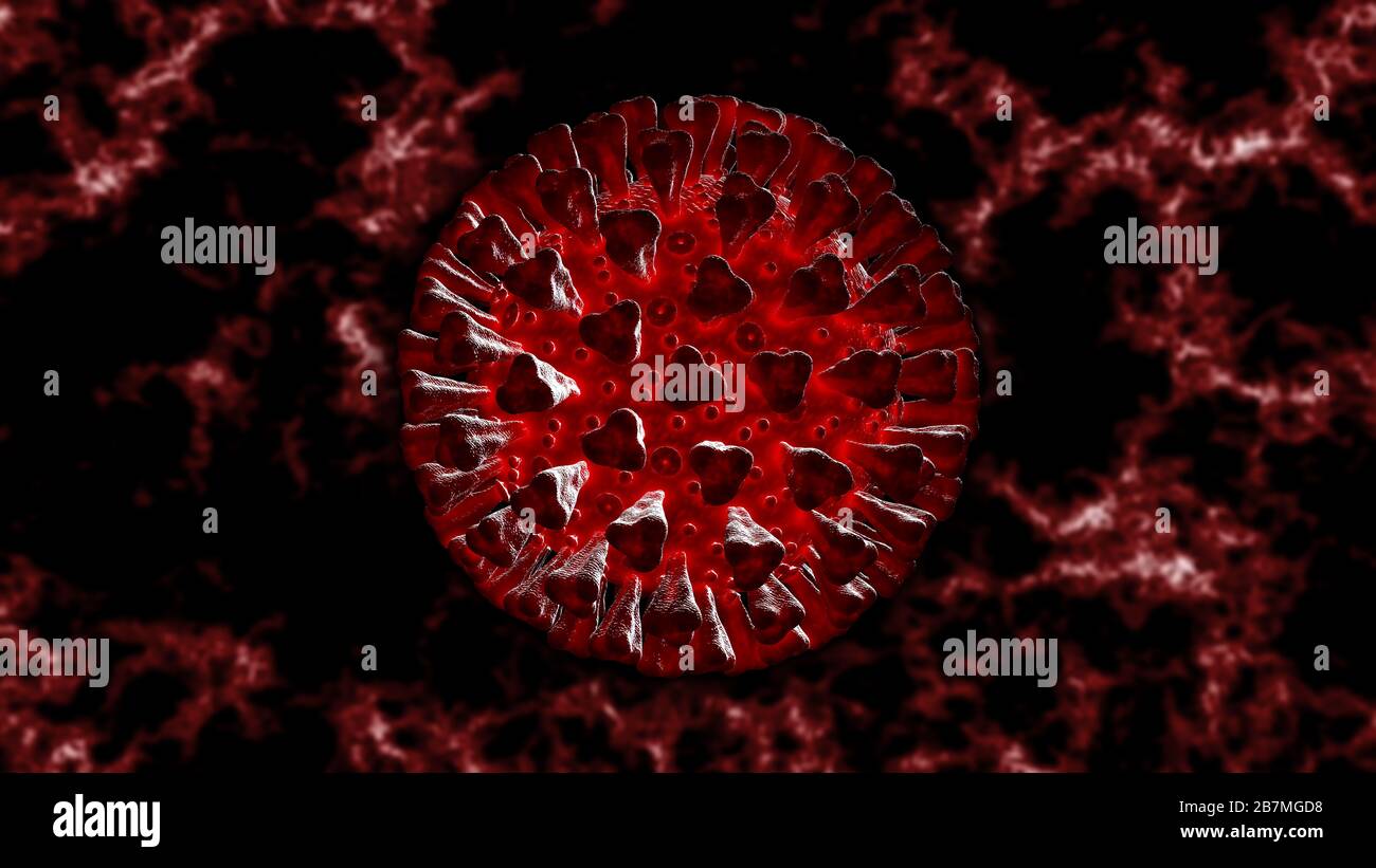 Futuristic medical graph of user interface FUI HUD of Coronavirus ...