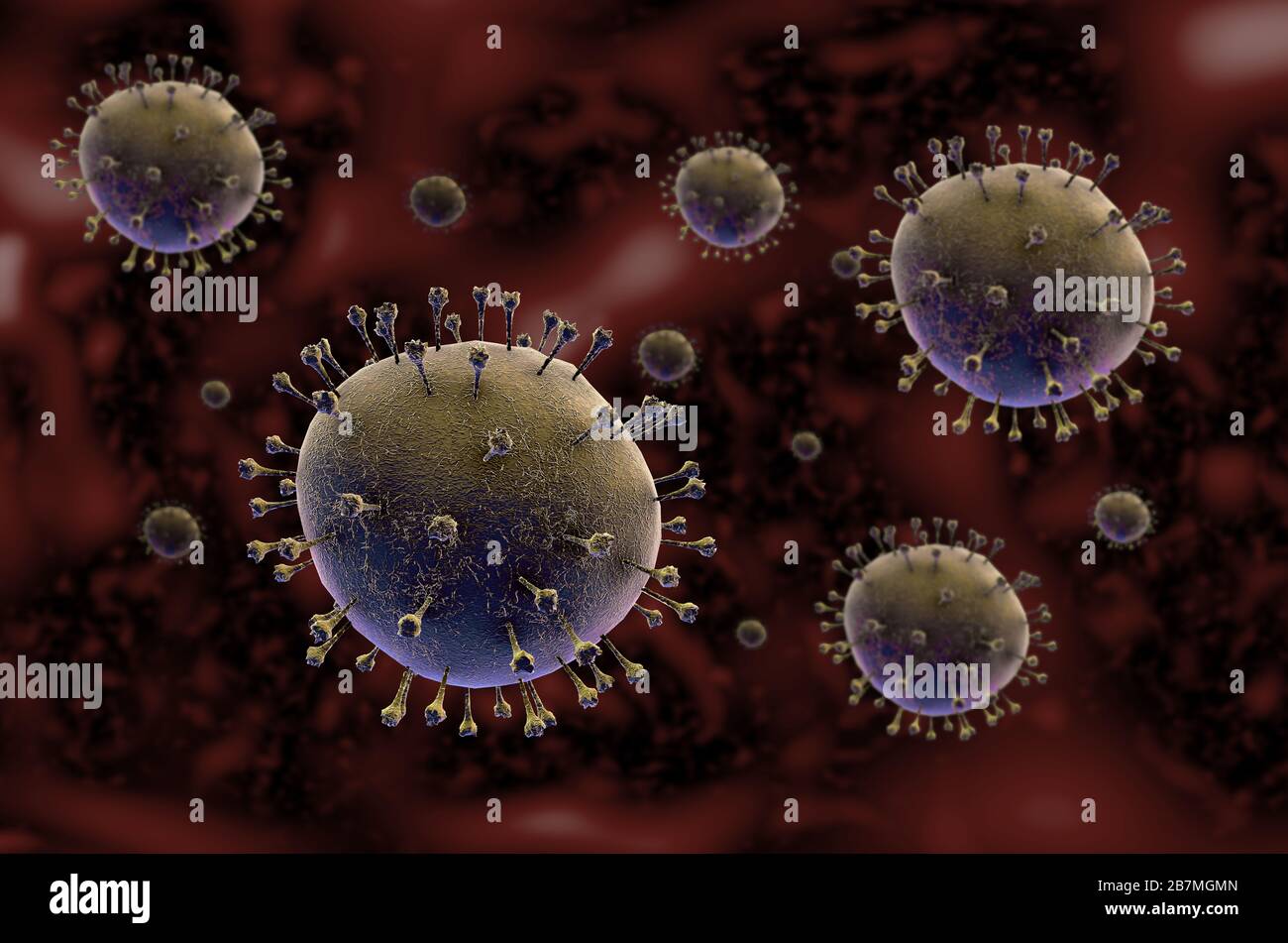 Futuristic medical graph of user interface FUI HUD of Coronavirus ...