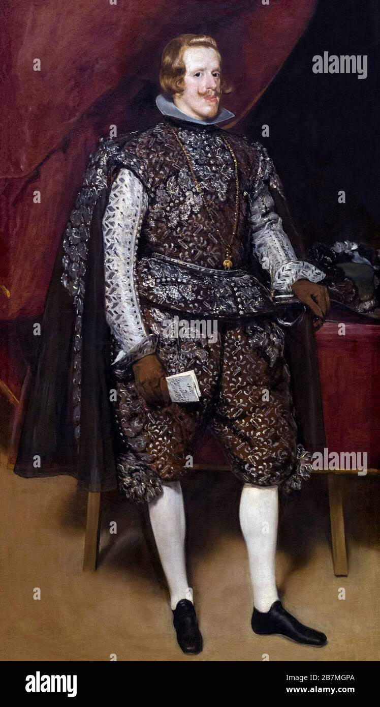 Philip iv of spain in brown and silver hi-res stock photography and ...