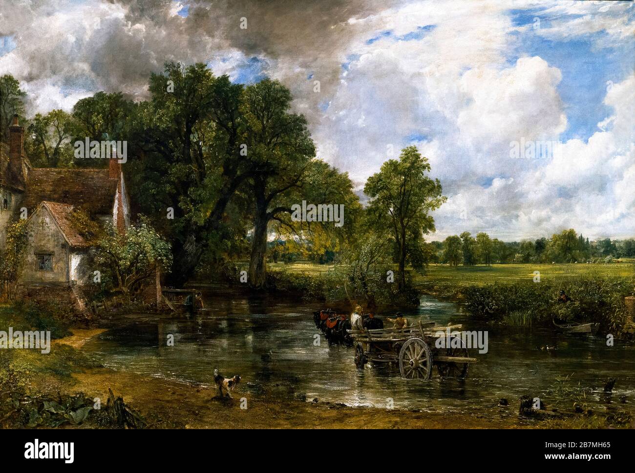 Hay wain hi-res stock photography and images - Alamy