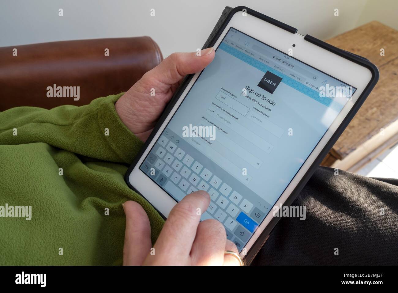 Uber car hi-res stock photography and images - Alamy