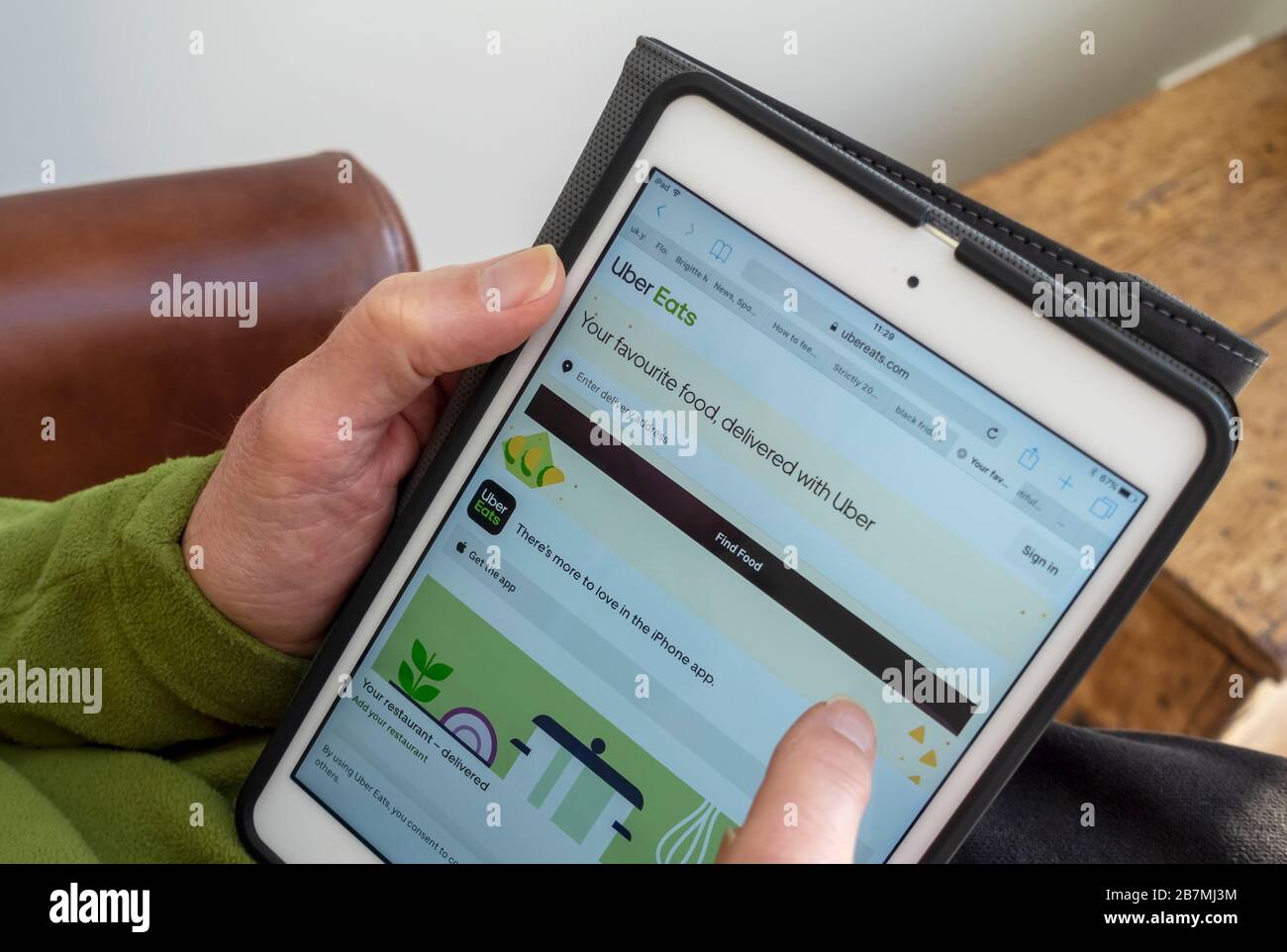 Food Ordering Screen High Resolution Stock Photography and Images - Alamy