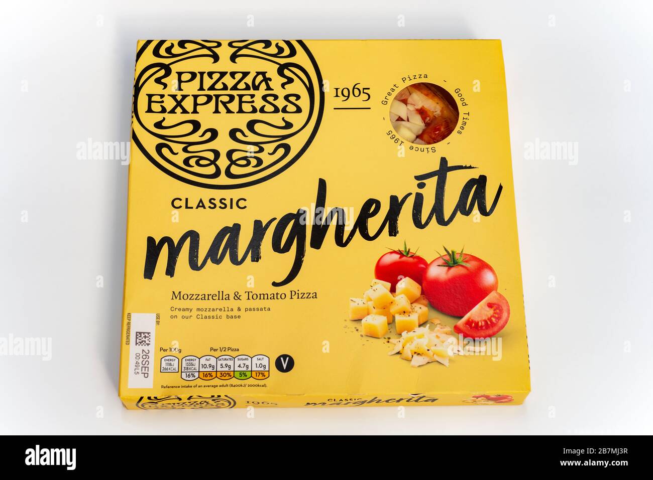 Pizza Express classic Margherita Stock Photo - Alamy