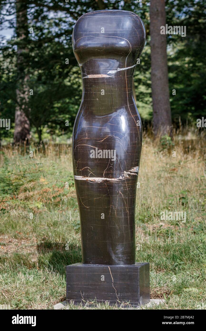 marks hall sculpture colchester essex england uk Stock Photo - Alamy