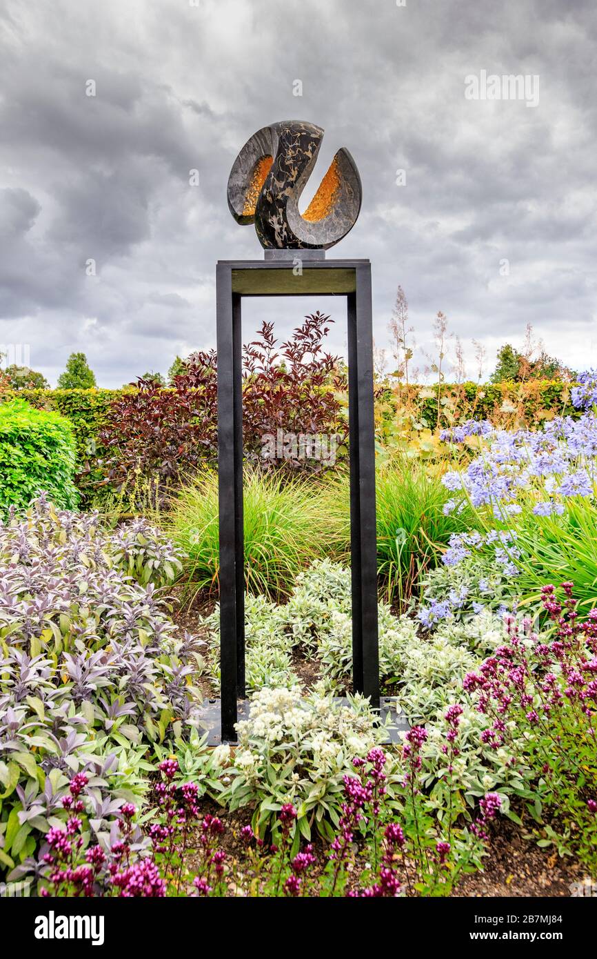 marks hall Michael Thacker Echo sculpture colchester essex england uk ...