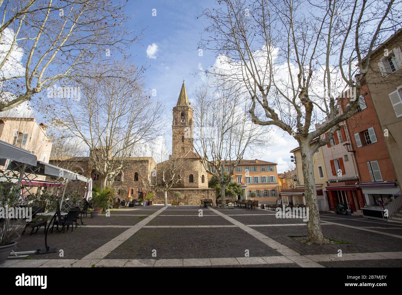 Medieval village of frejus hi-res stock photography and images - Alamy