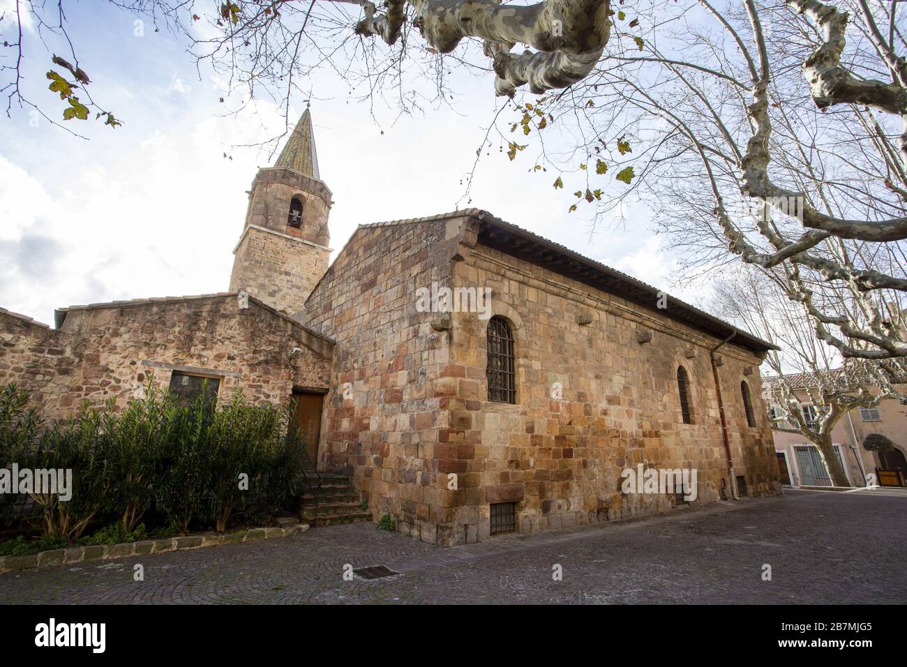 The archaeological museum in the ancient, roman town of Frejus in the ...