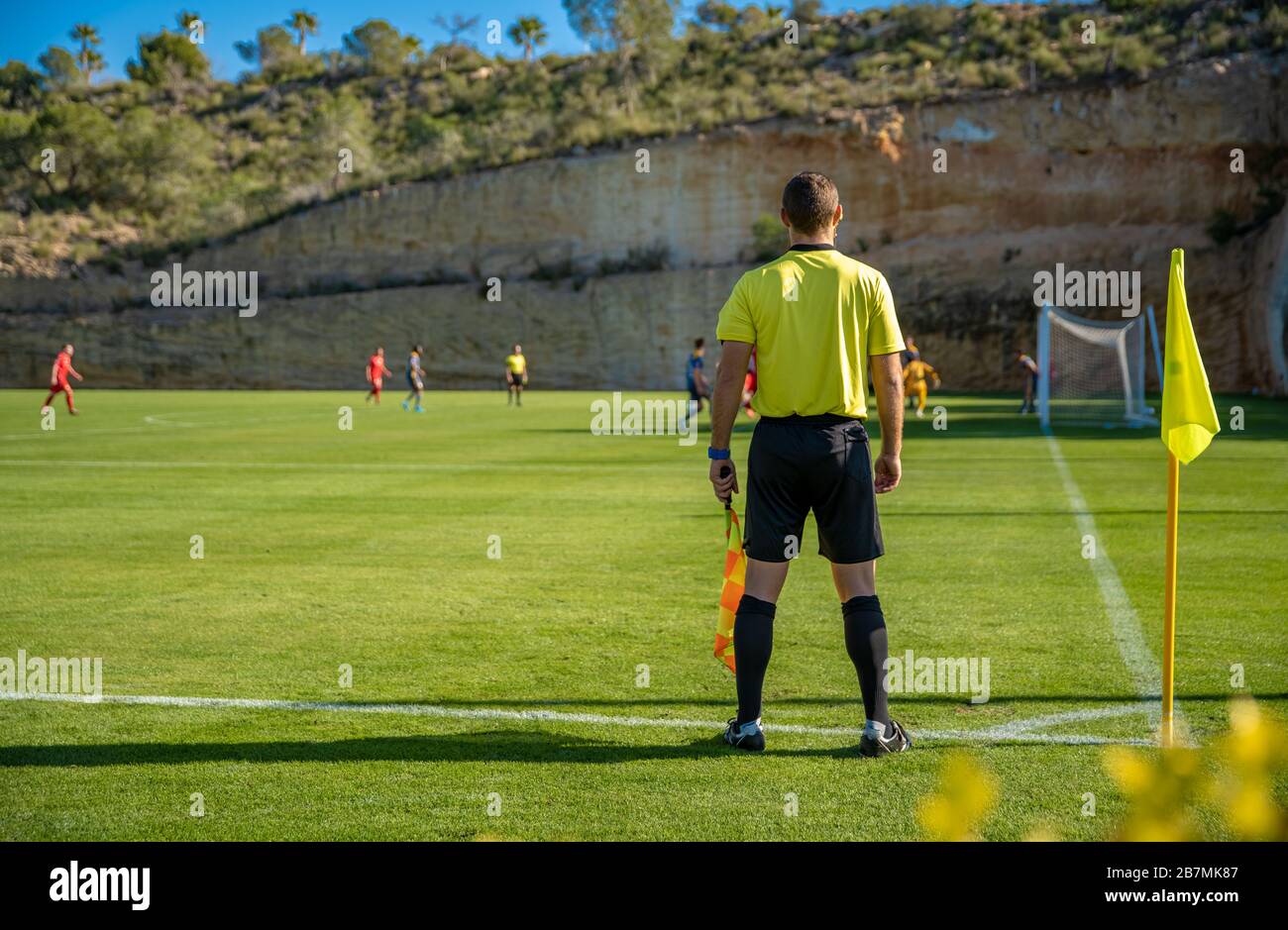 Assistant referee hi-res stock photography and images - Alamy