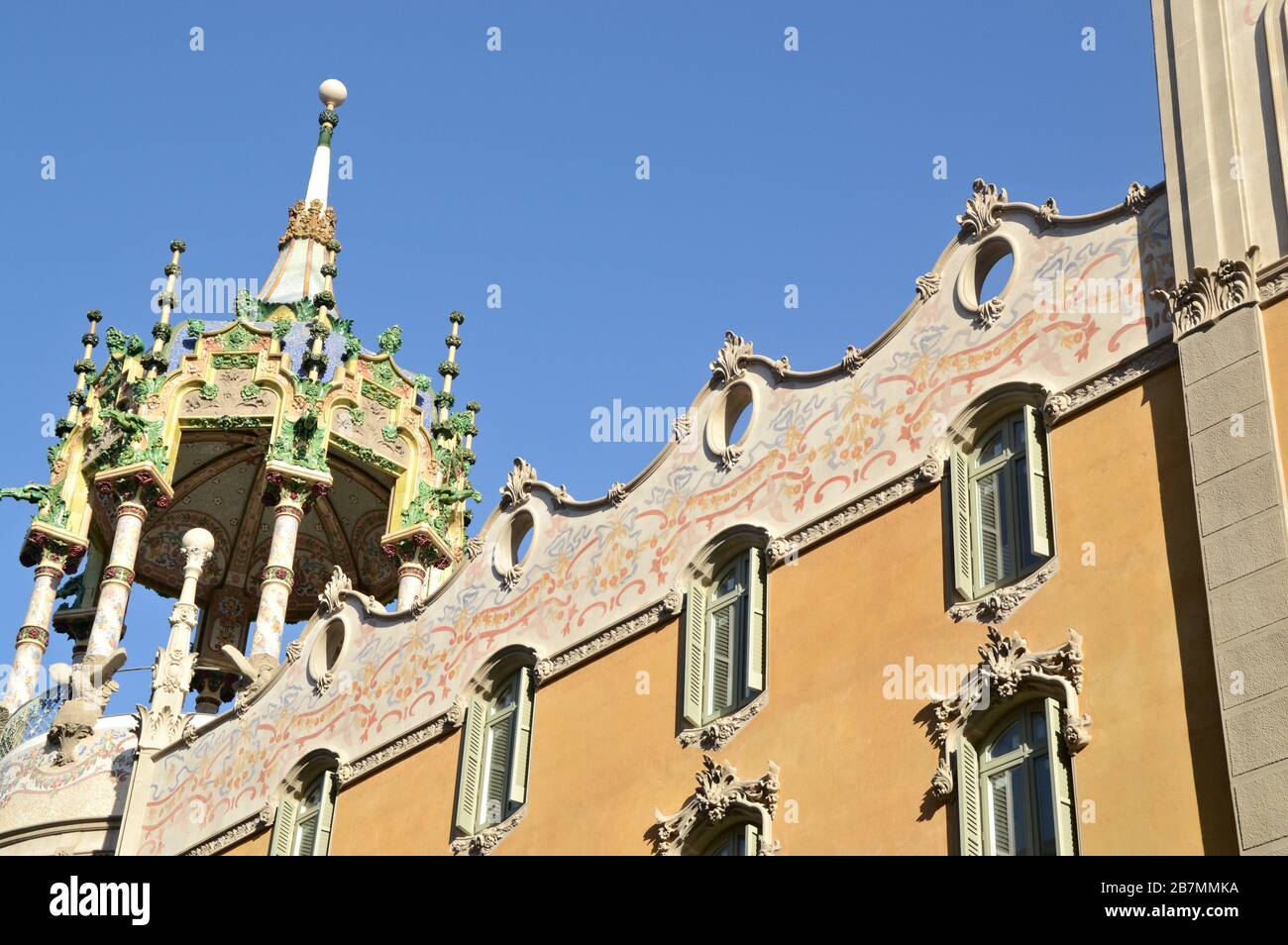 La Rotonda, Barcelona Stock Photo - Alamy