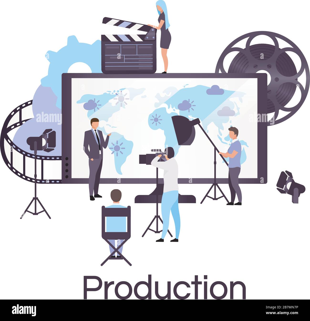 News studio weather Cut Out Stock Images & Pictures - Alamy