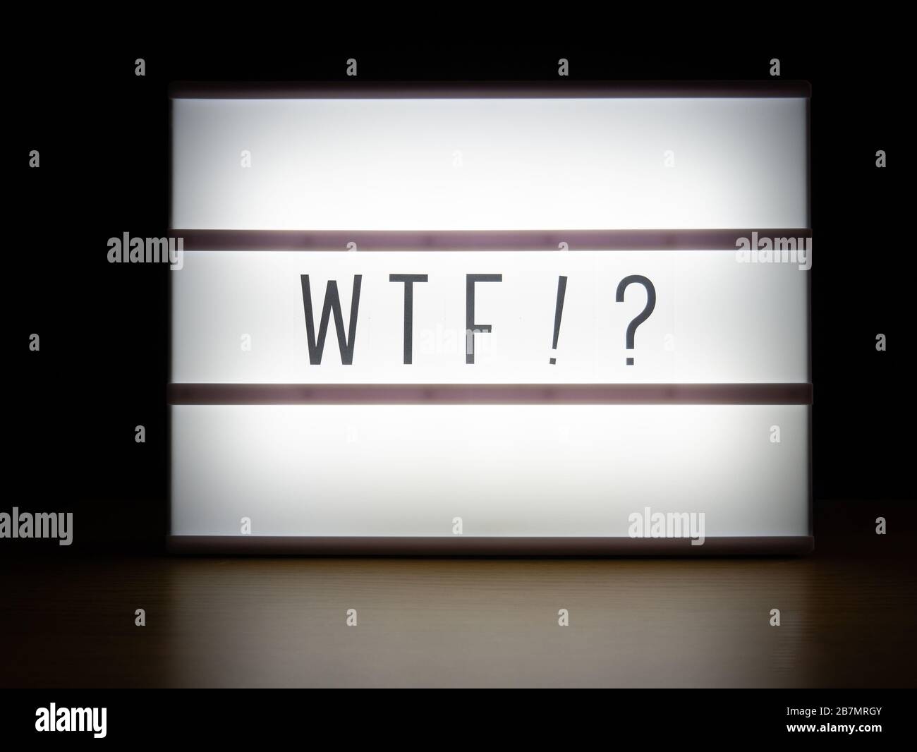 Wtf letters hi-res stock photography and images - Alamy
