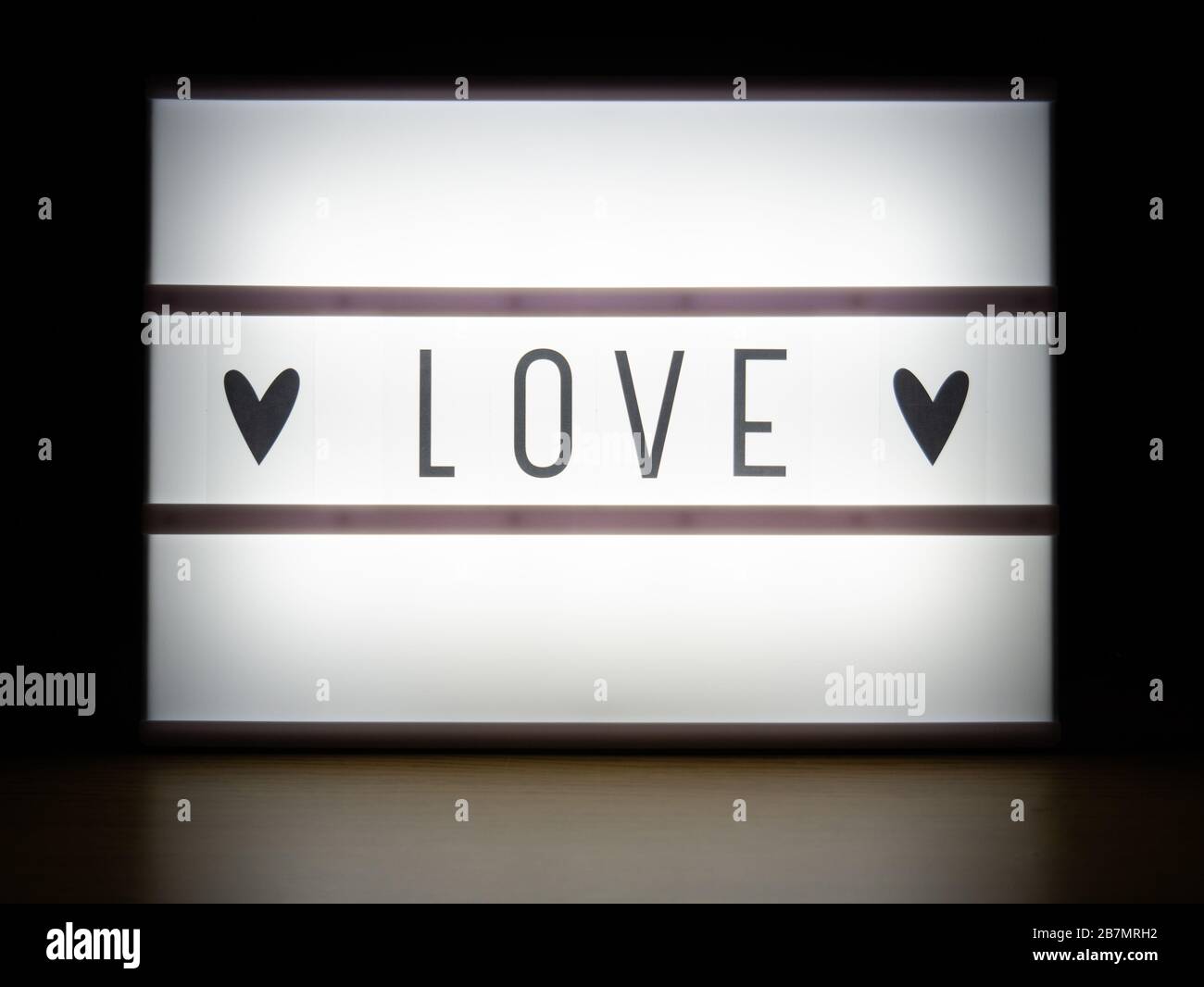 Led lightbox hi-res stock photography and images - Alamy