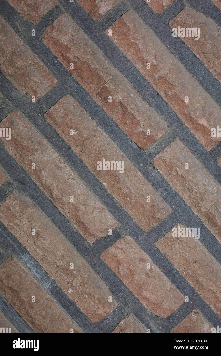 Red brick old german wall macro background stock photo high quality ...