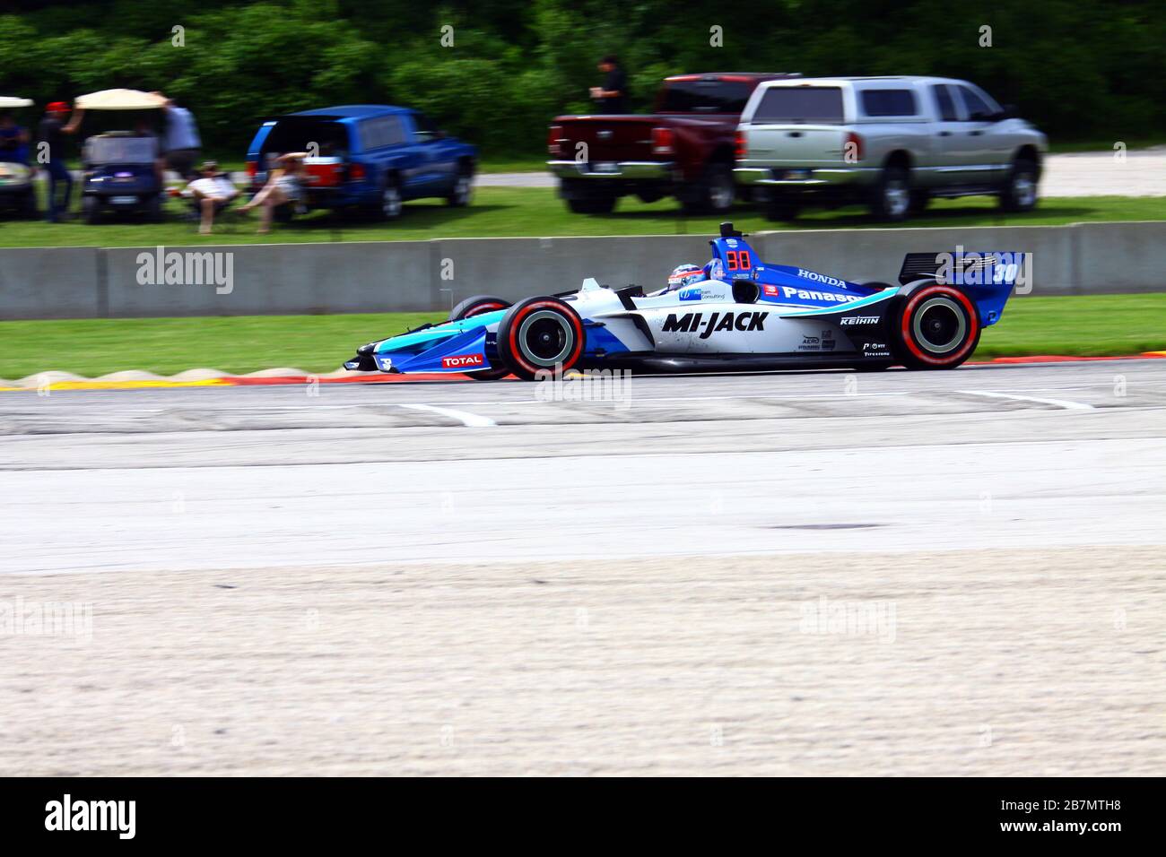 Rahal letterman lanigan racing hi-res stock photography and images - Alamy