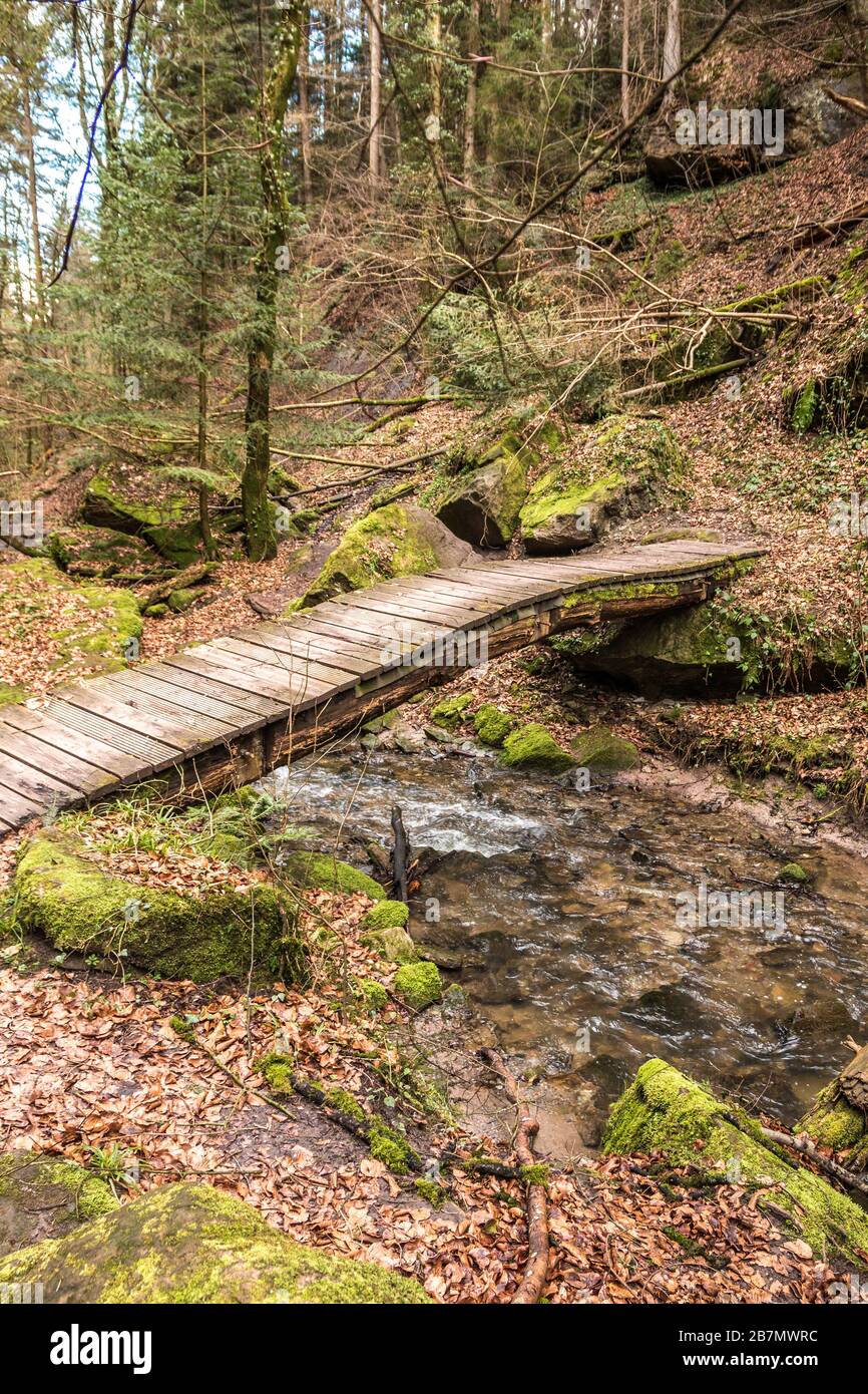 Streams water flowing down concrete hi-res stock photography and images ...