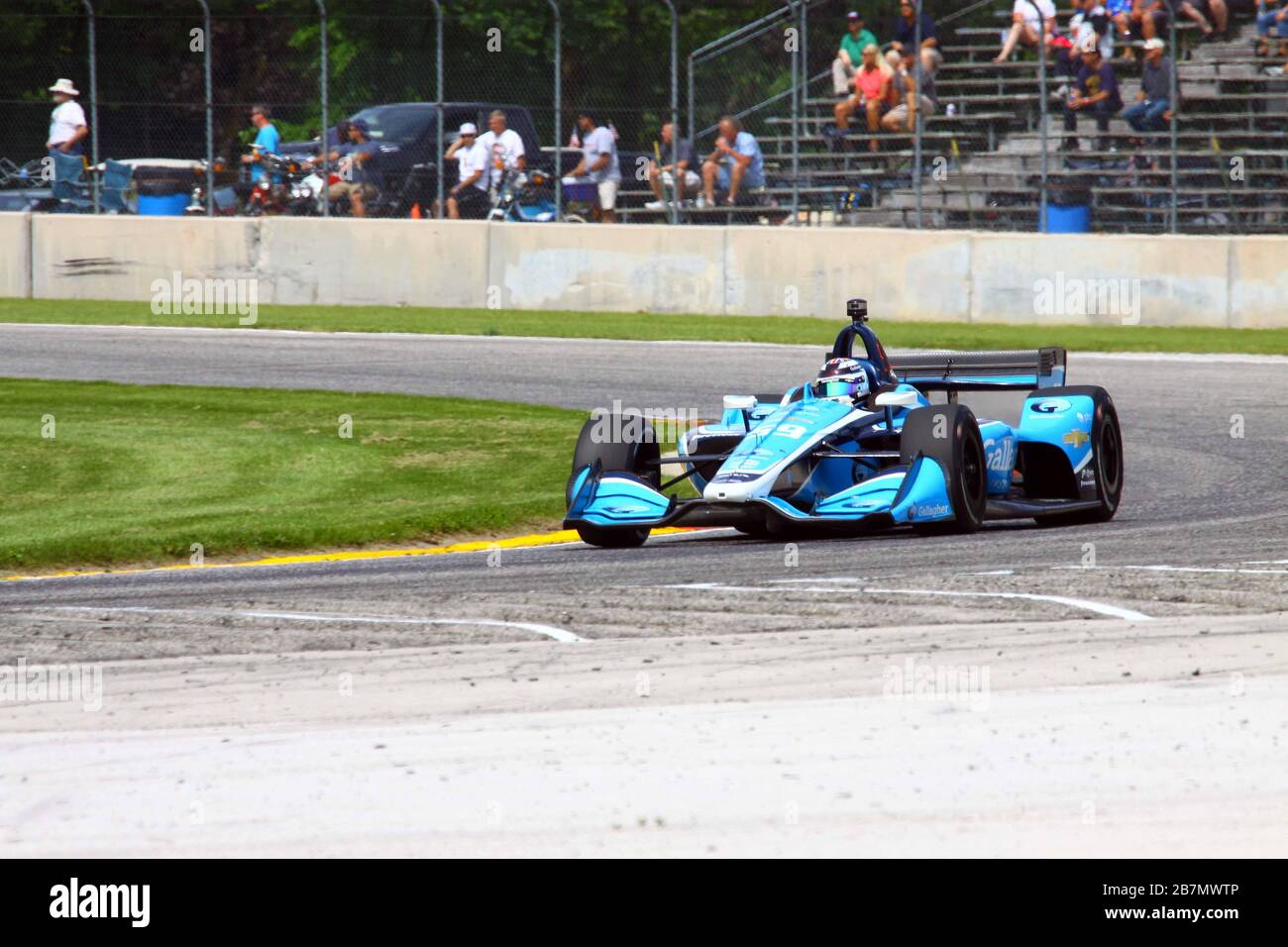 Elkhart Lake, Wisconsin - June 21, 2019: 59 Max Chilton, UK, Carlin ...