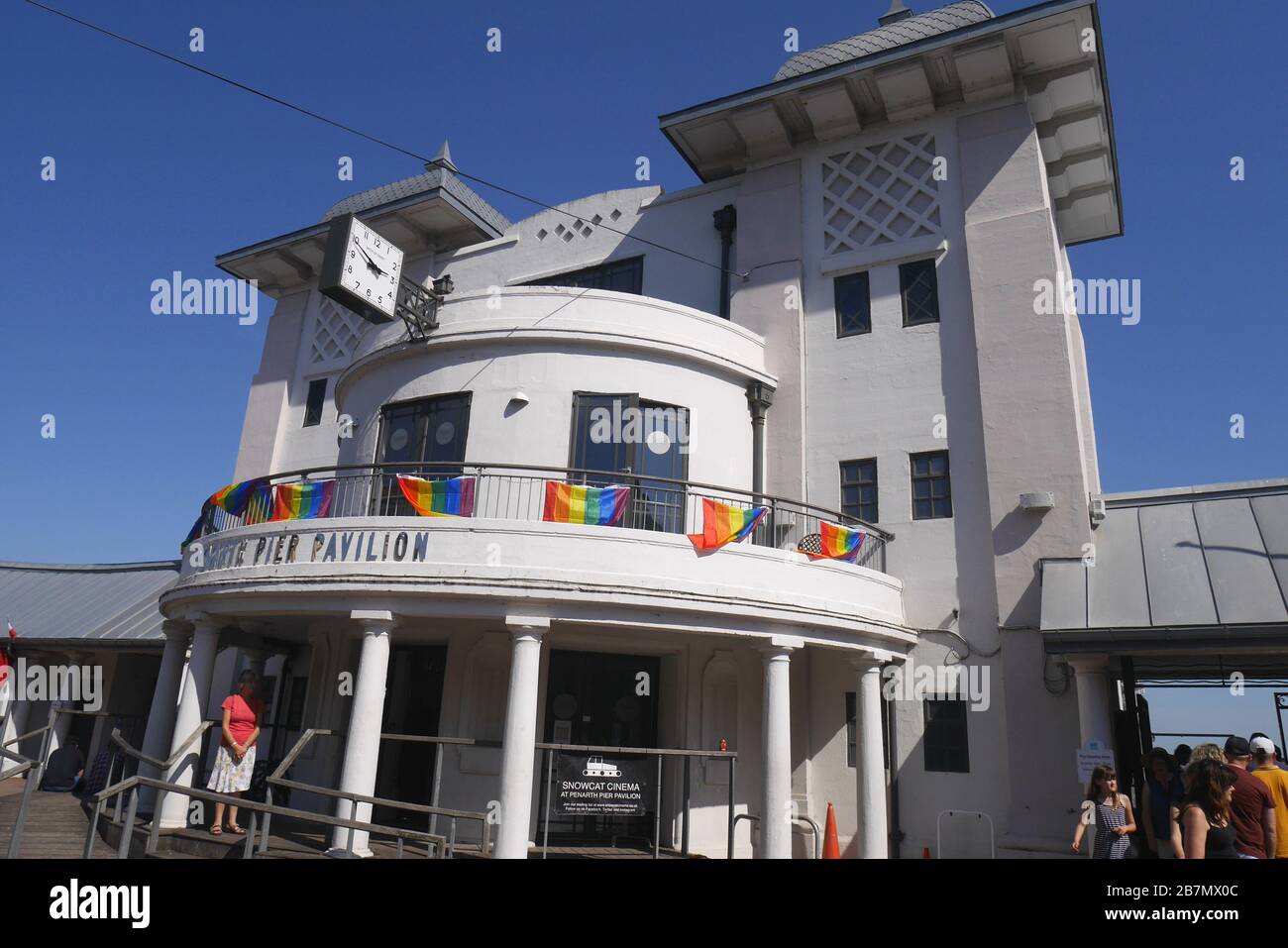 Art deco pier pavillion hi-res stock photography and images - Alamy