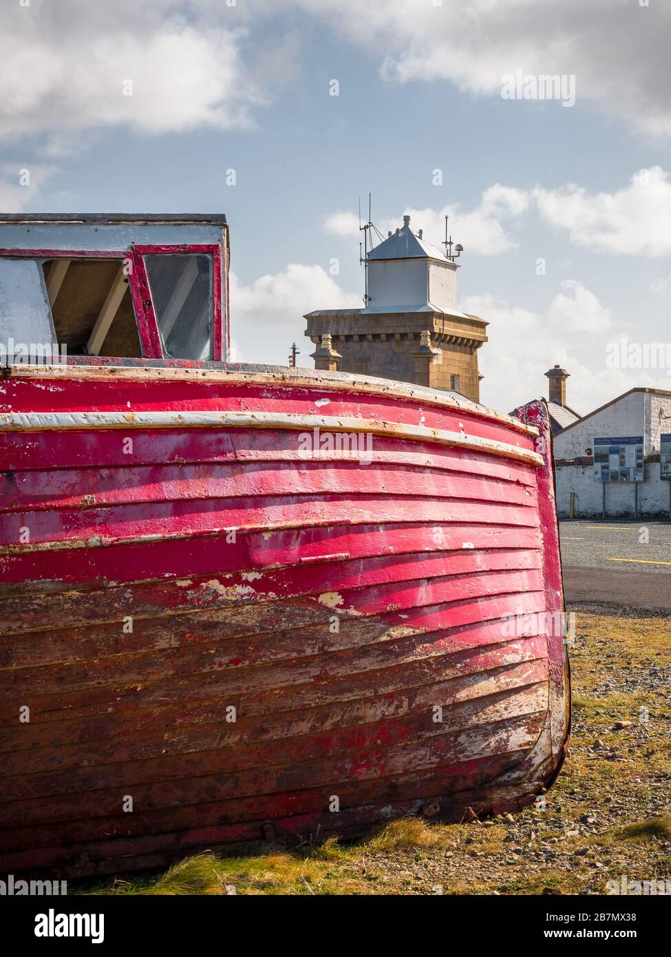 Blacksod Point Lighthouse at Belmulet in Ireland Stock Photo - Alamy