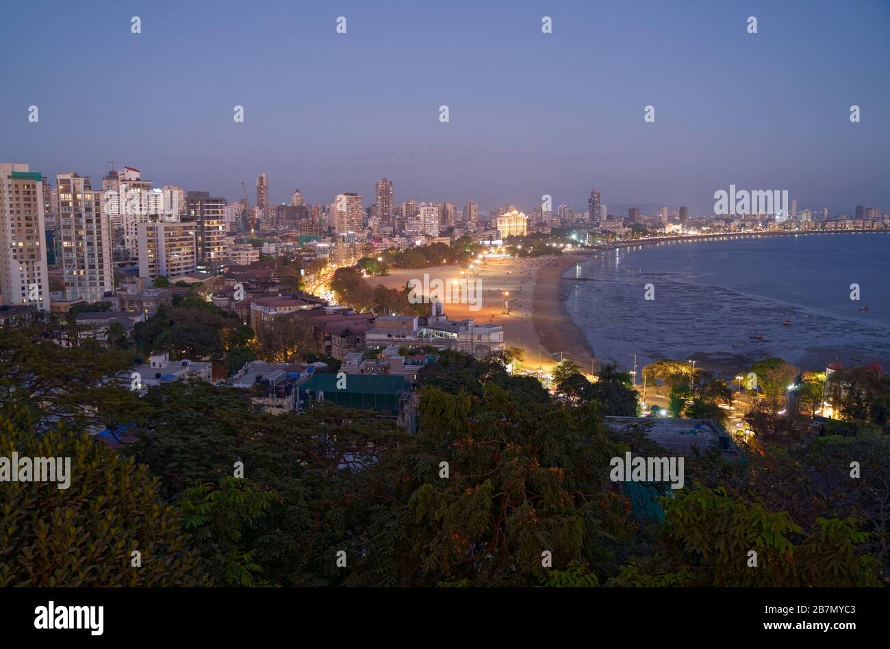 Mumbai aerial hi-res stock photography and images - Alamy