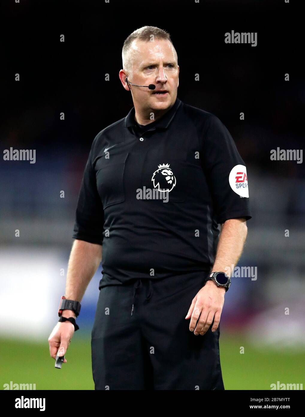 Referee Jonathan Moss Stock Photo - Alamy