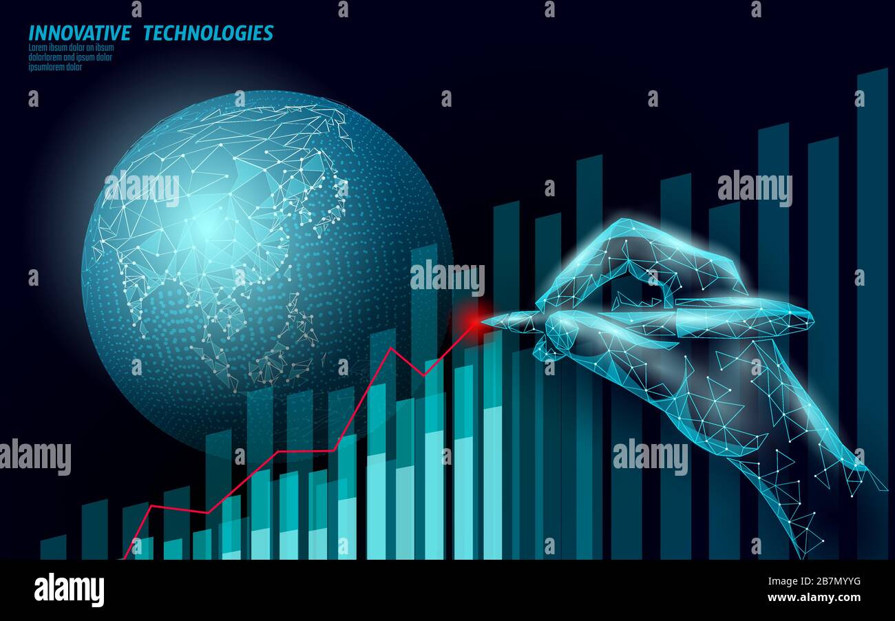Growing graph coronavirus stats. Infection pneumonia hazard outbreak ...