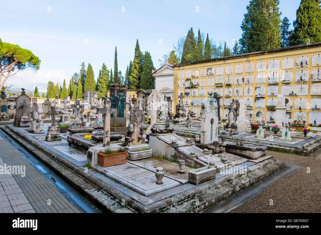 Cimitero delle Porte Sante, Florence, Italy Stock Photo - Alamy