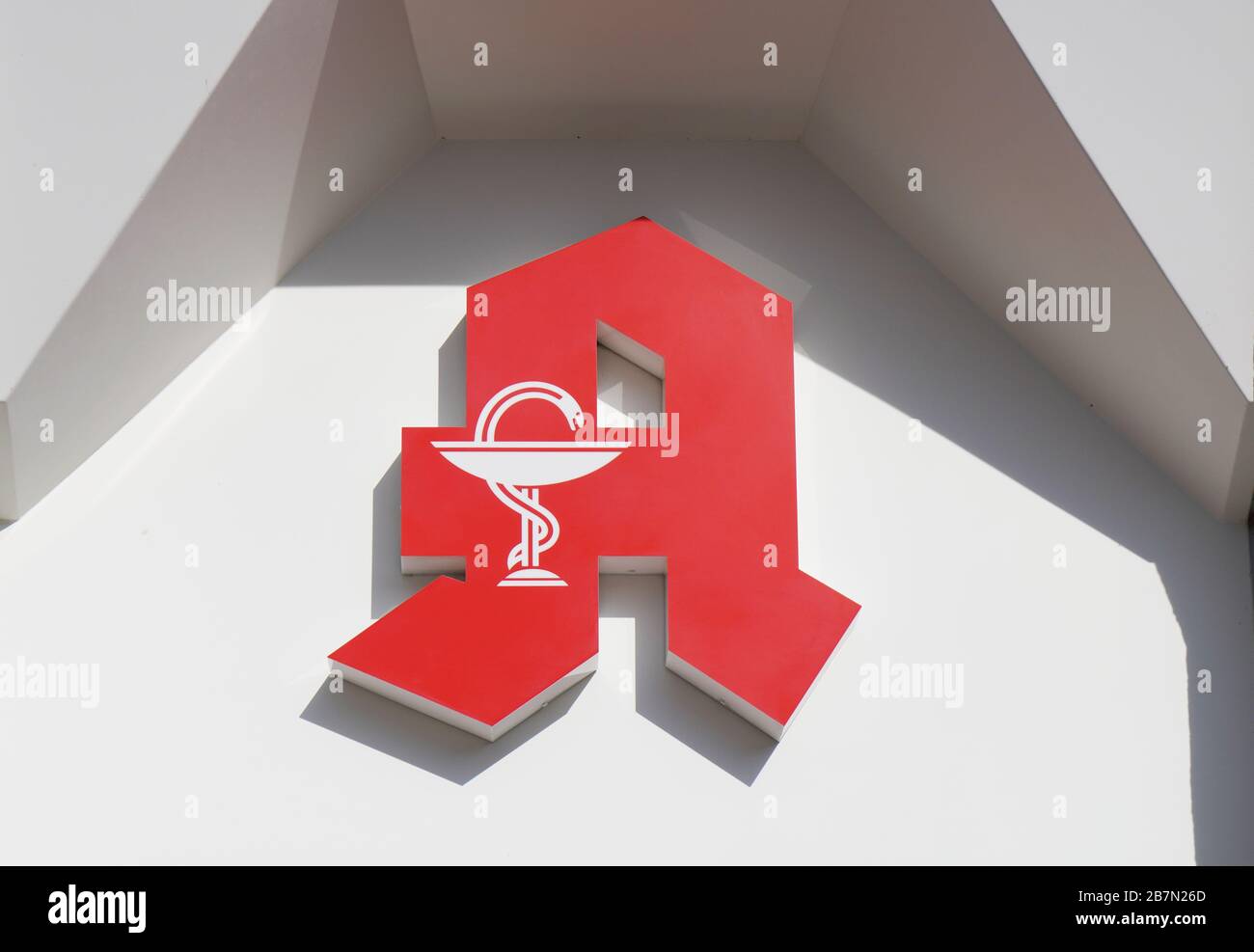 Sign pharmacy logo germany hi-res stock photography and images - Alamy