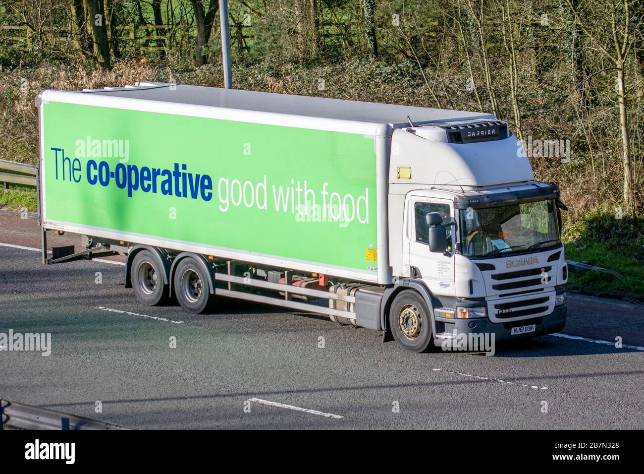 Co operative lorry lorries hi-res stock photography and images - Alamy