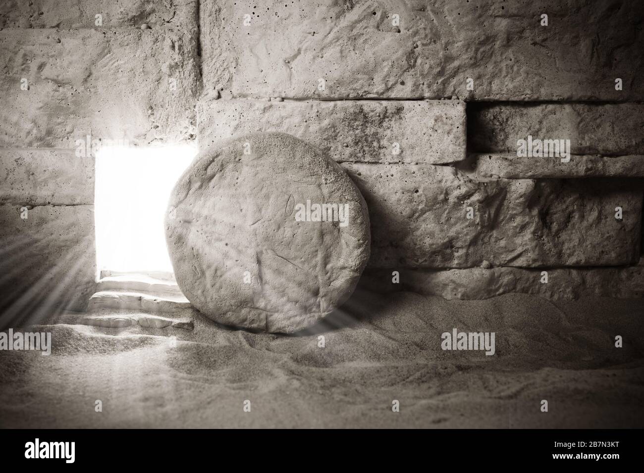 Jesus Empty Tomb Resurrection High Resolution Stock Photography and ...