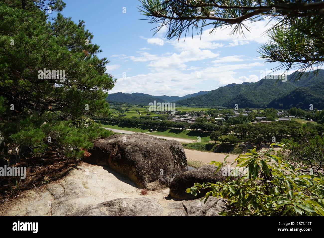 South korea andong hahoe folk village hi-res stock photography and ...