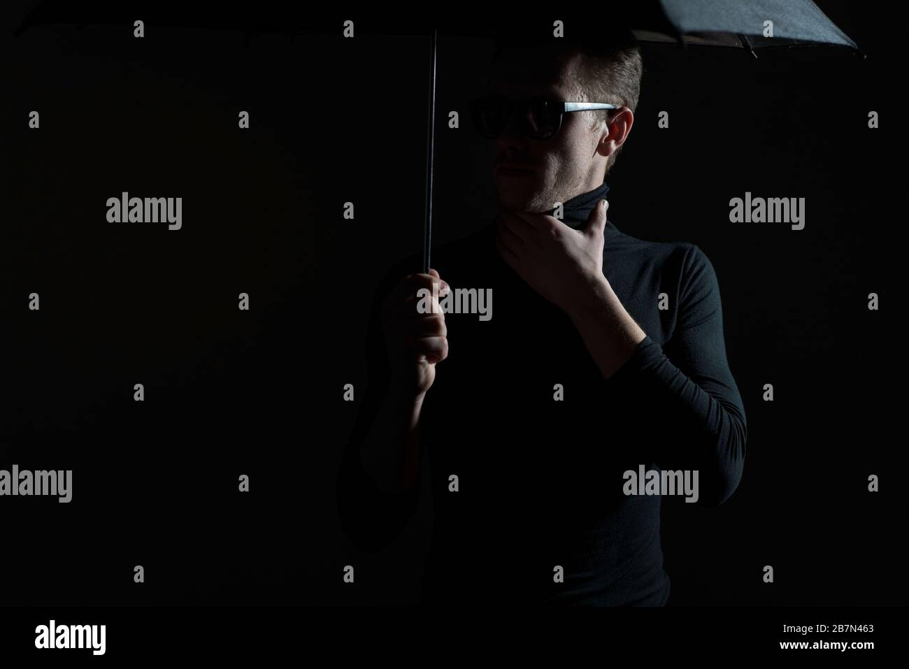 Hide from the rain man hi-res stock photography and images - Alamy