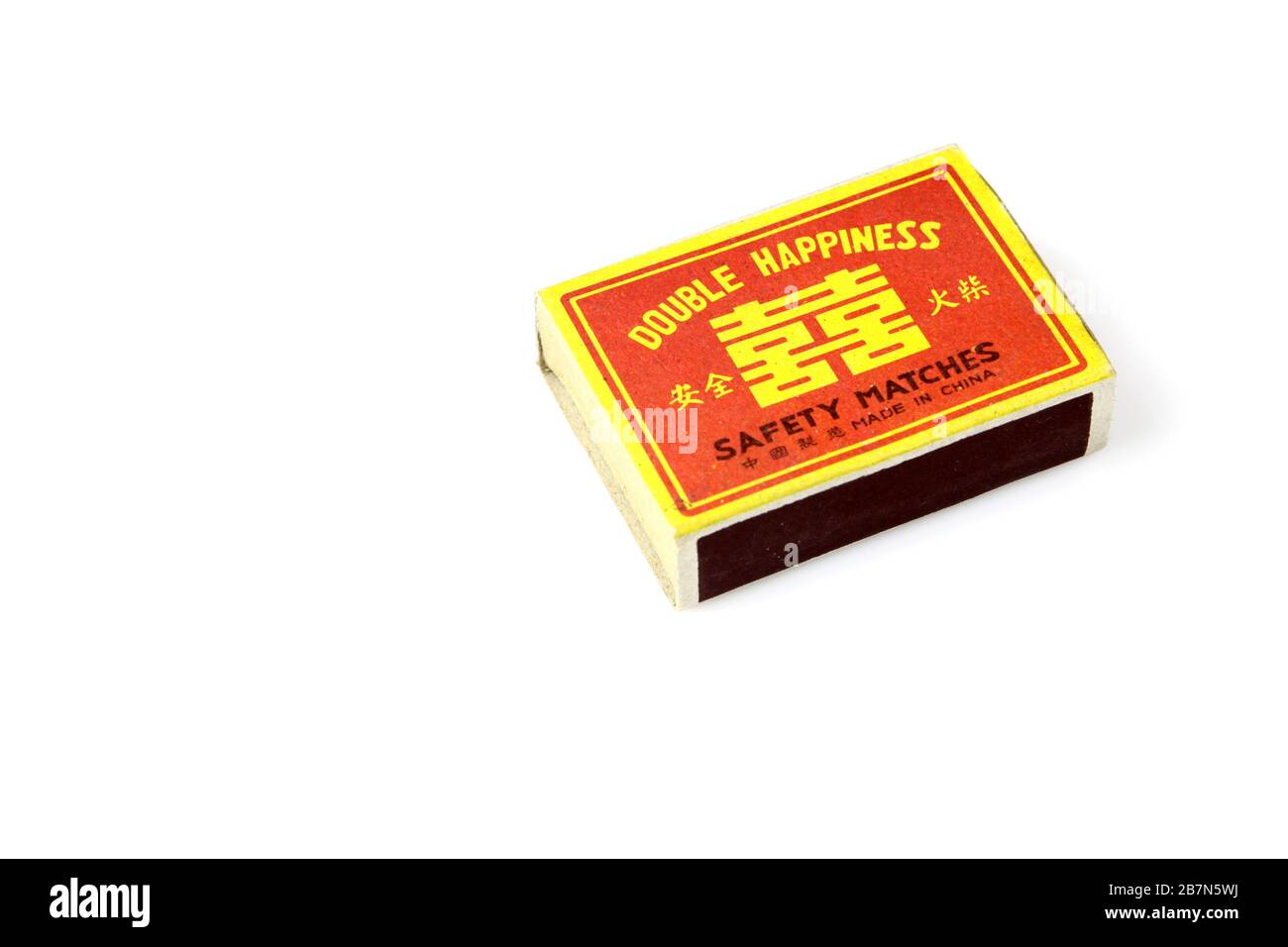 closeup of safety matches in white background Stock Photo - Alamy