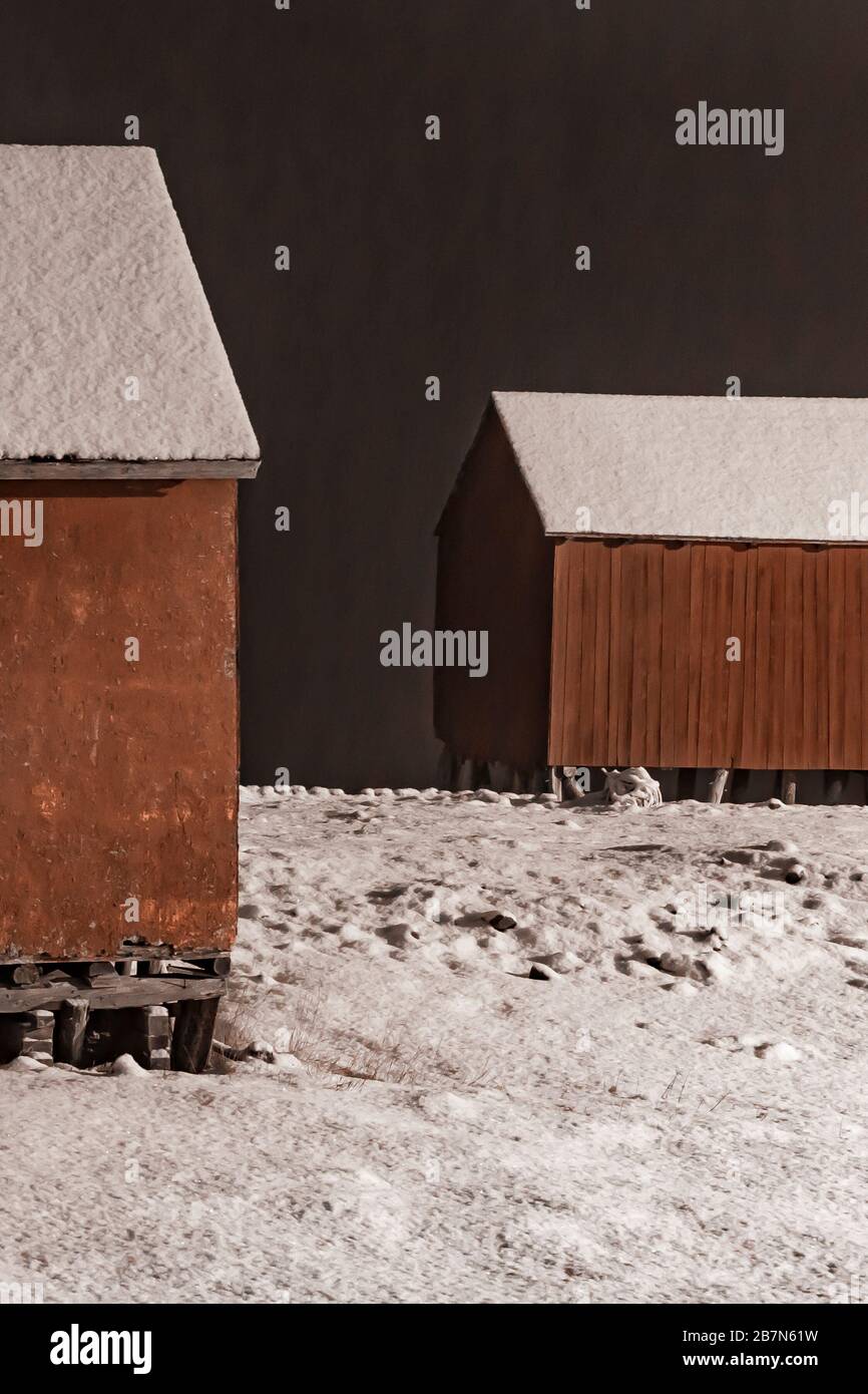 Cod fish village historical hi-res stock photography and images - Alamy