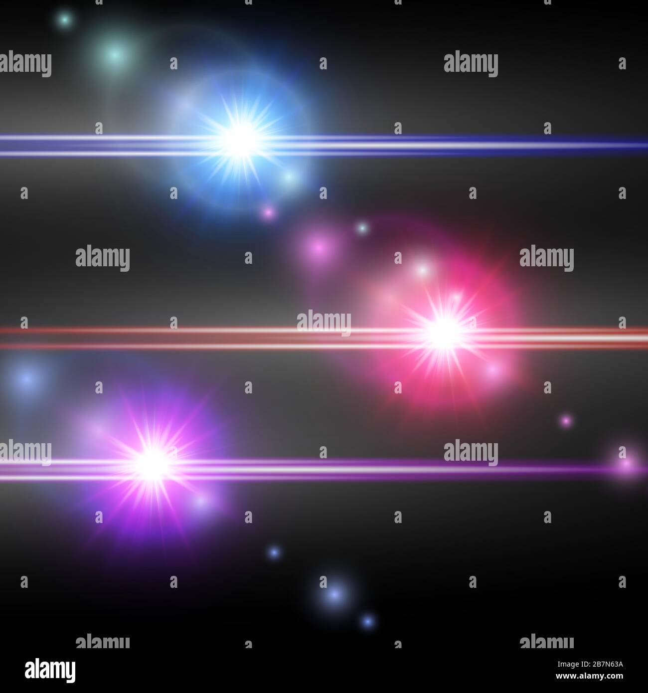 Abstract image of lighting flare, vector illustration Stock Vector ...