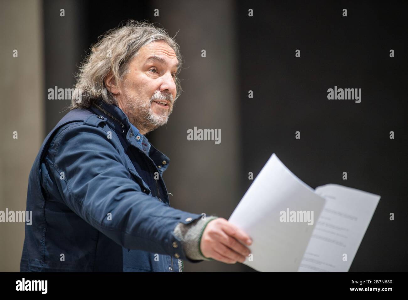 08 March 2020, Bavaria, Oberammergau: Christian Stückl, director of the ...