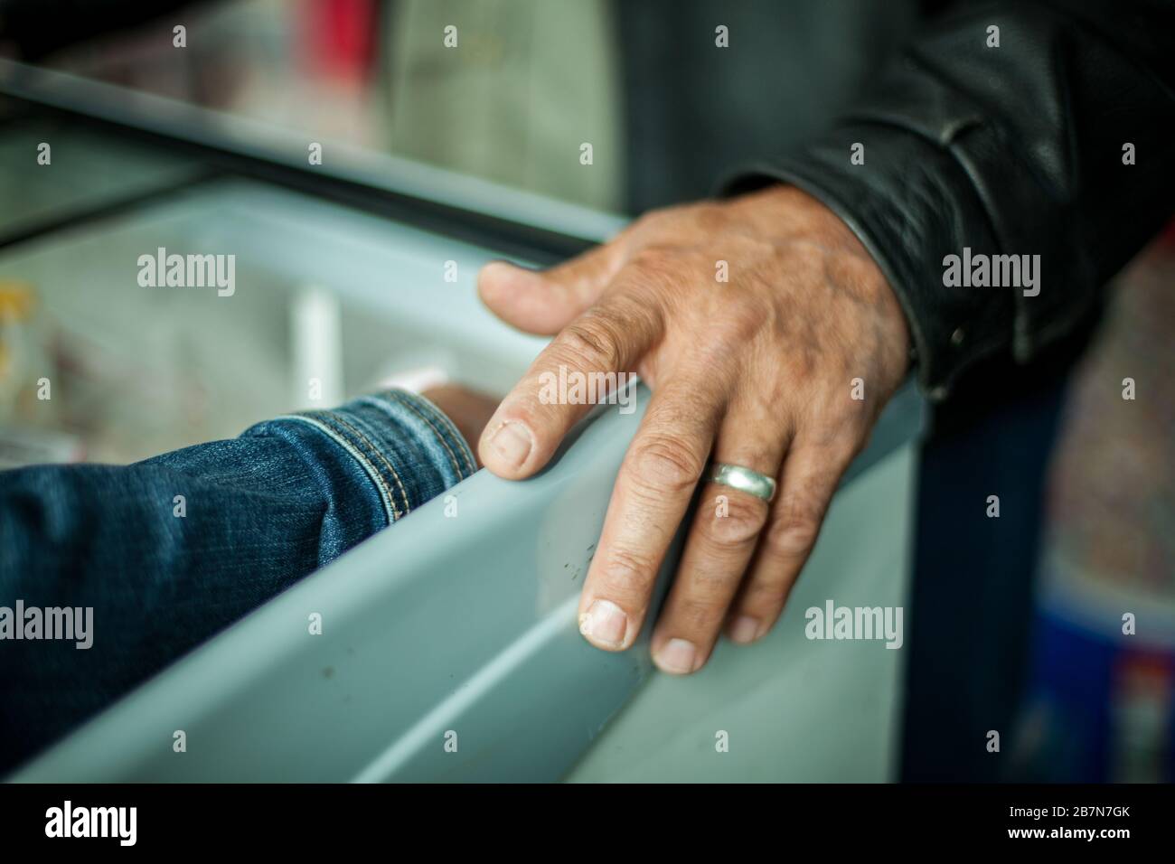 Elderly Hand Wedding Ring High Resolution Stock Photography and Images ...