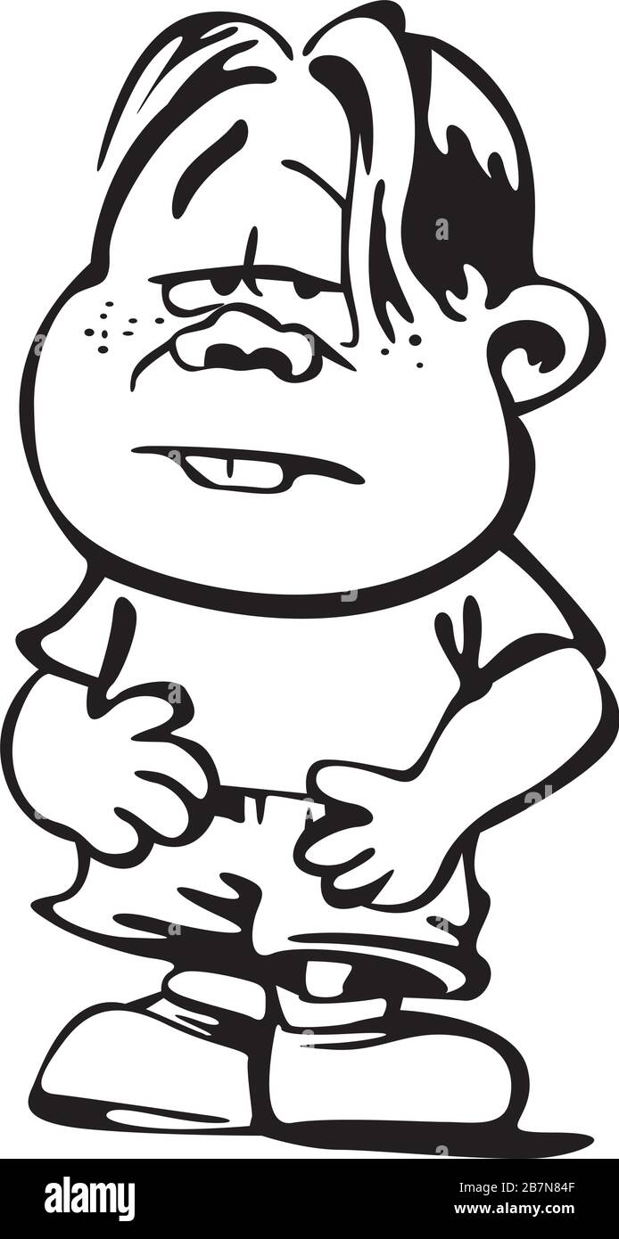 Straight black hair boy Stock Vector Images - Alamy