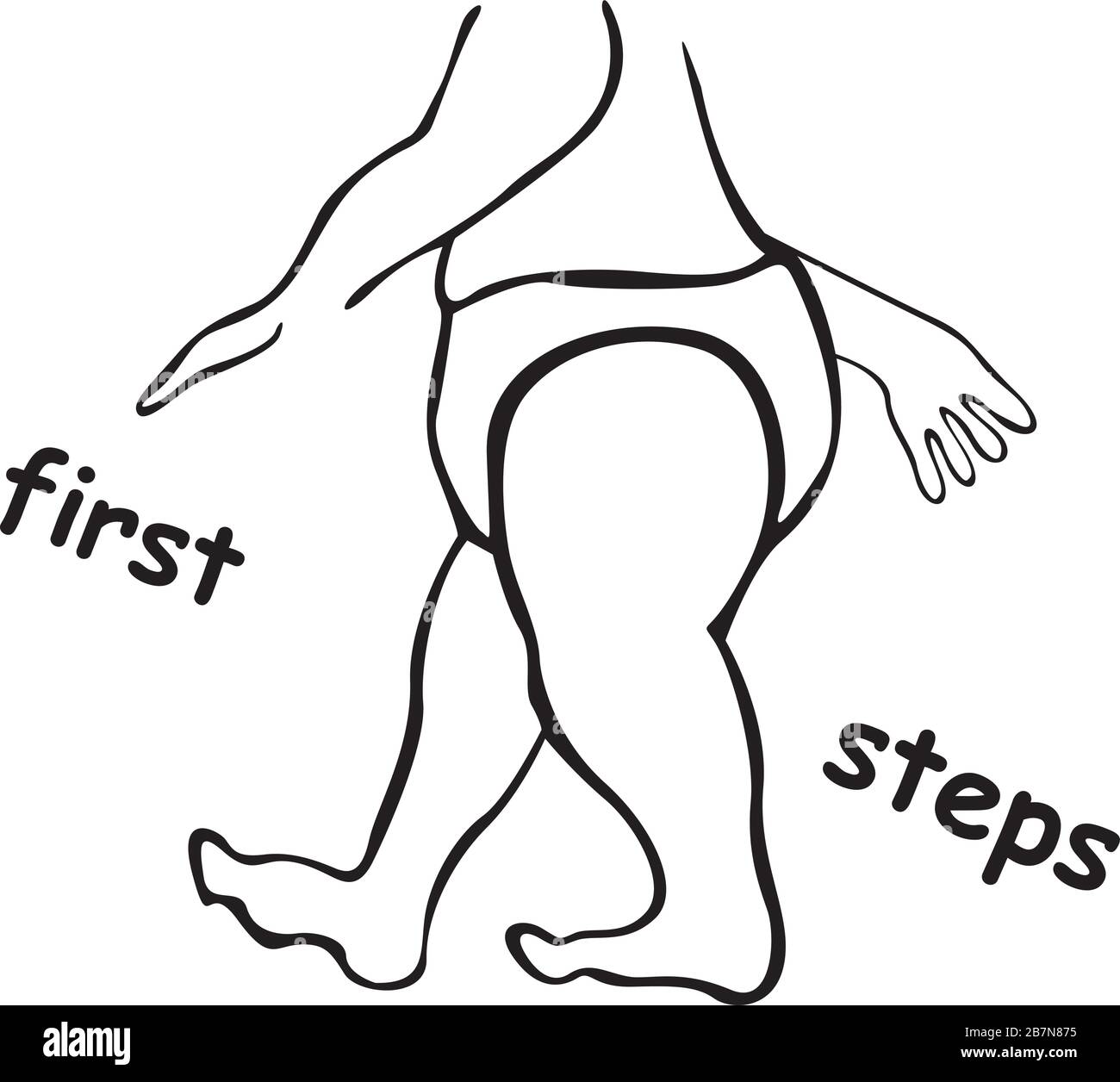 Picture of baby Stock Vector Images - Alamy