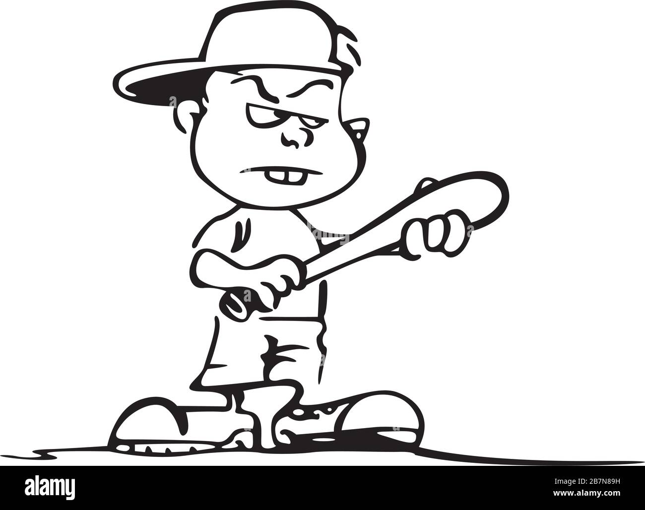 bad rebel boy Stock Vector Image & Art - Alamy