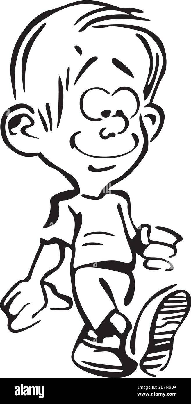 Cute pupil smiling Stock Vector Images - Alamy