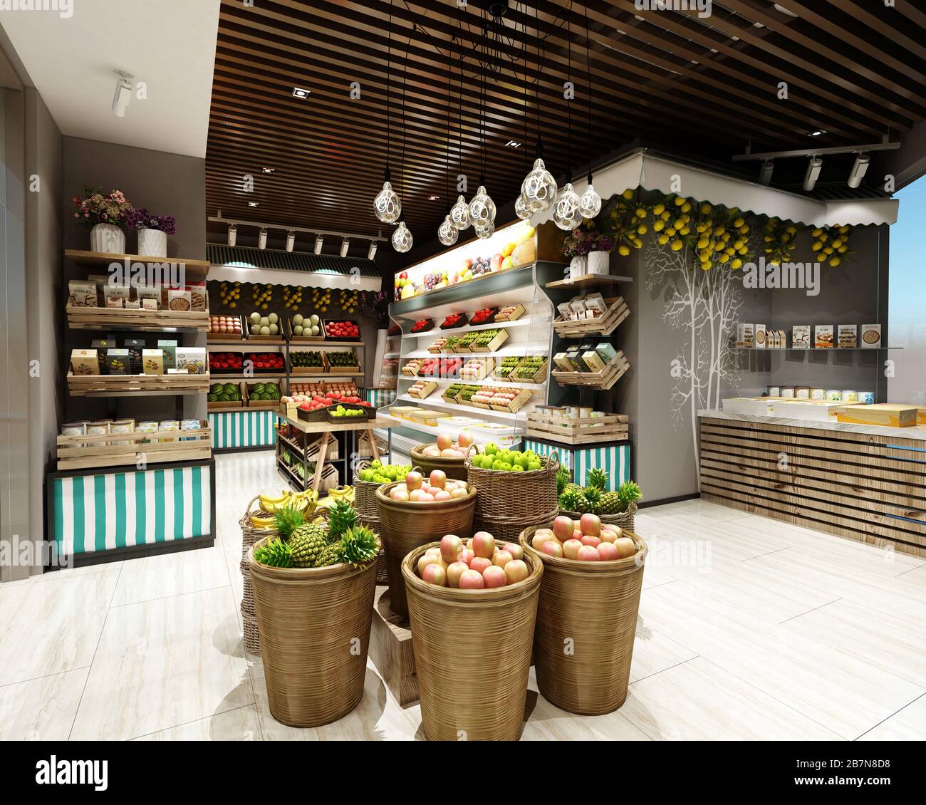 Shelf Shelves Grocery Store Supermarket Display Sale High Resolution ...