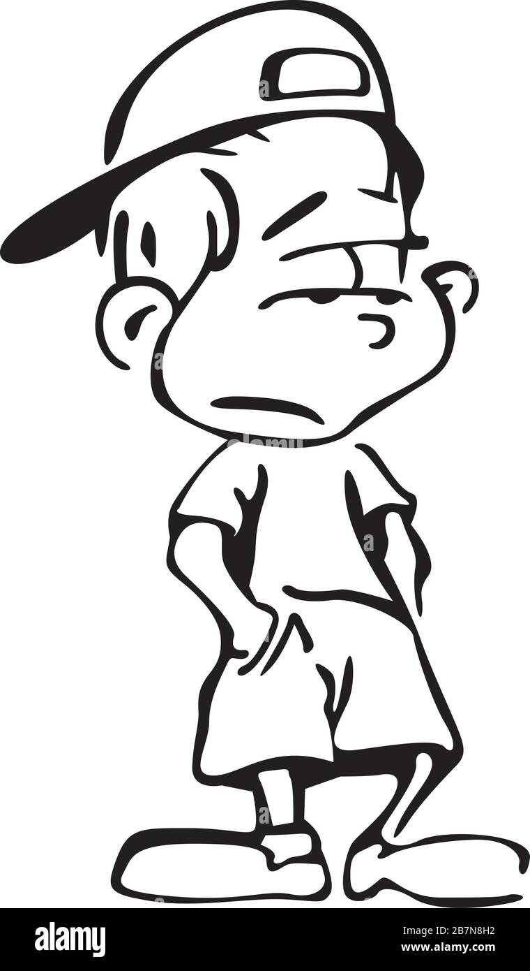 Rebellious boy Stock Vector Images - Alamy