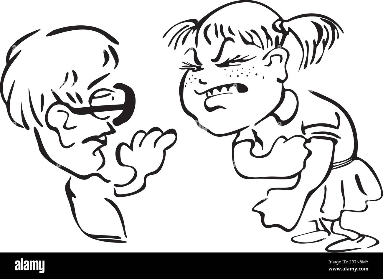 Violence at school Black and White Stock Photos & Images - Alamy