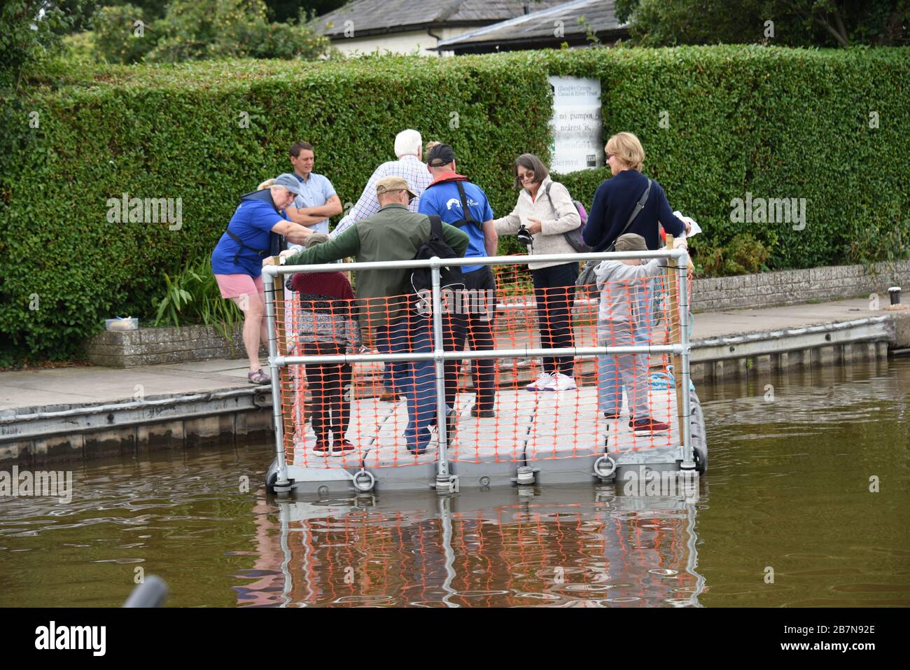 Inland waterways raft hi-res stock photography and images - Alamy